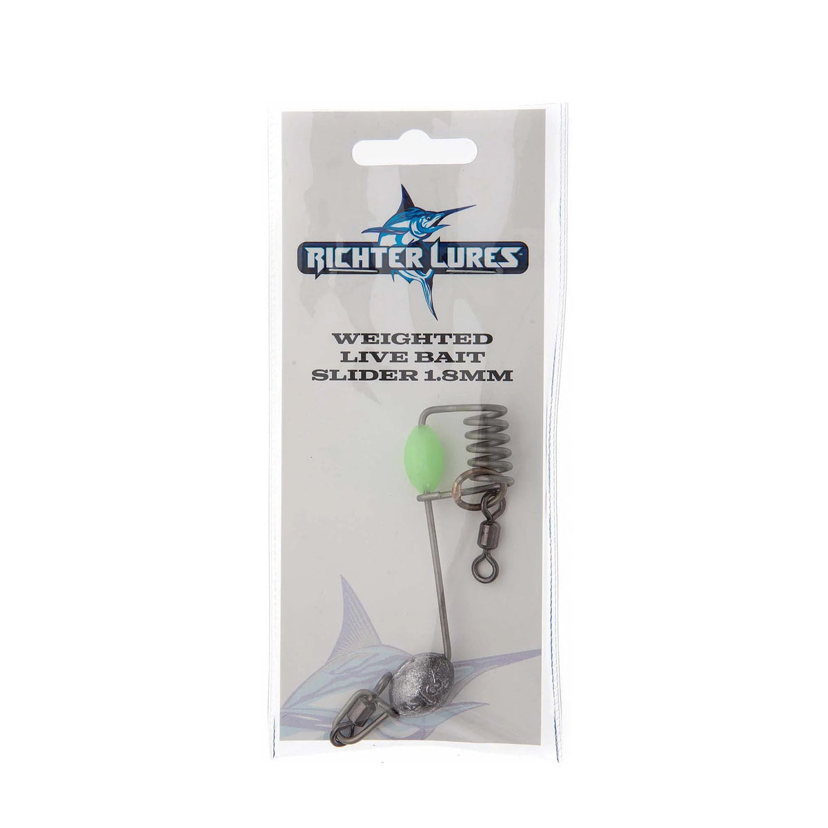 Richter Lures Weighted Live Bait Slider Rig 1.6mm | Tackle World Kawana