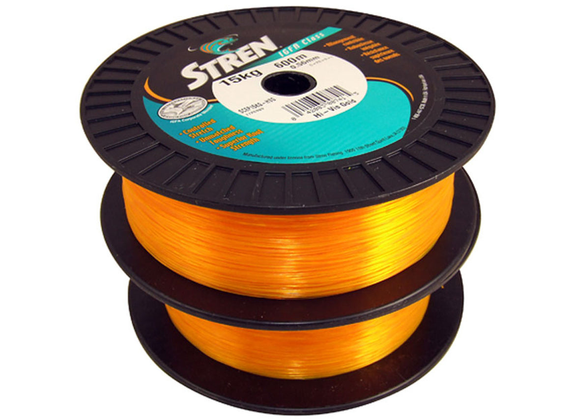 Stren Hi Vis Gold 600m x 10kg | Tackle World Kawana