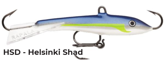 Rapala Jigging Rap Ice Jig W7 HSD 18g | Tackle World Kawana